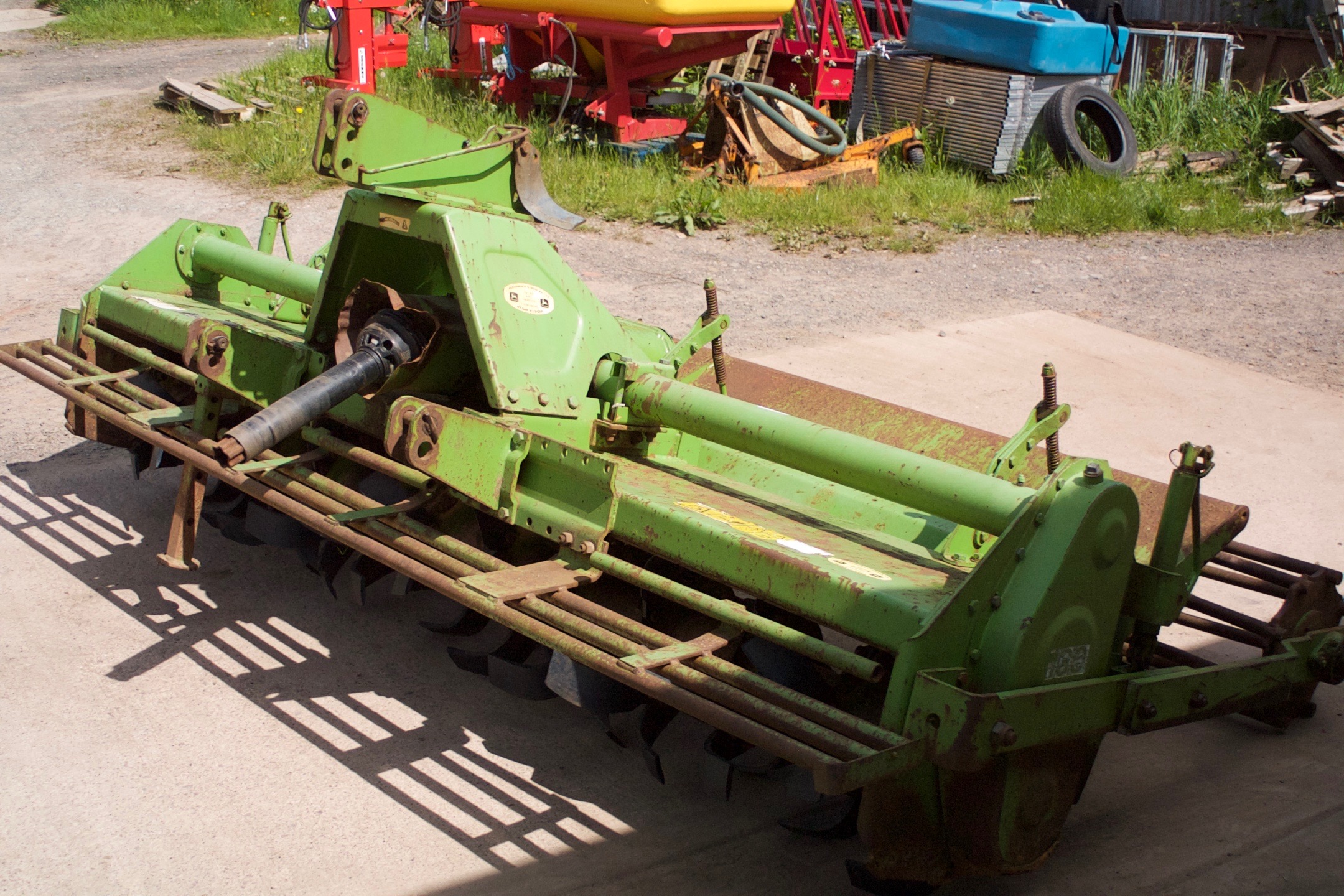 Dowdeswell Rotavator 130 c/w cage roller, new blades. 3.3m working width